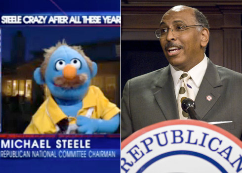 Non-Puppet Michael Steele To Appear On The Daily Show Tuesday - TPM ...