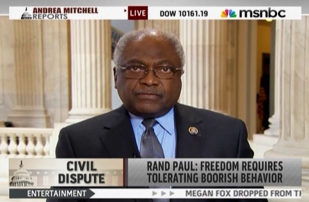 Clyburn: I’m ‘Absolutely Appalled’ By Paul’s Civil Rights Act Criticism ...