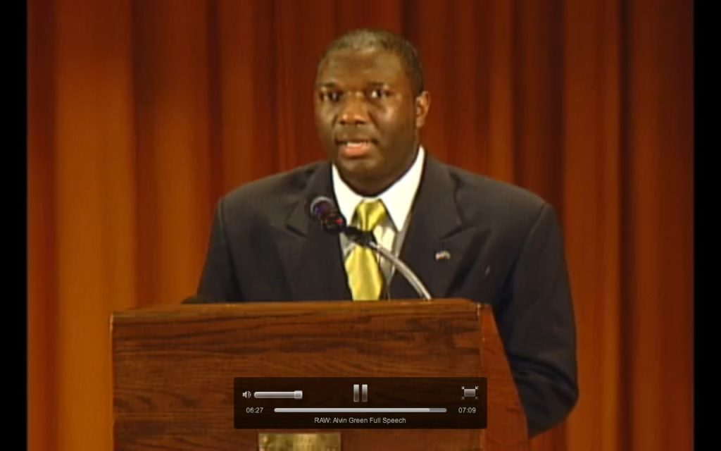 Alvin Greene Gives First Campaign Speech: ‘Reclaim Our Country’ From ...