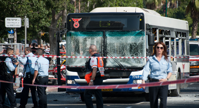 PHOTO: Aftermath Of Bus Bombing In Tel Aviv - TPM – Talking Points Memo