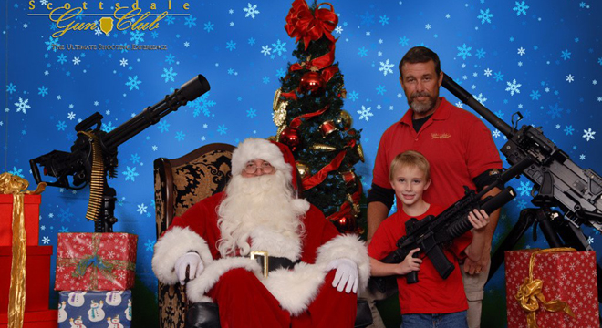 This Christmas, Pose With Santa And His Machine Guns - TPM – Talking ...