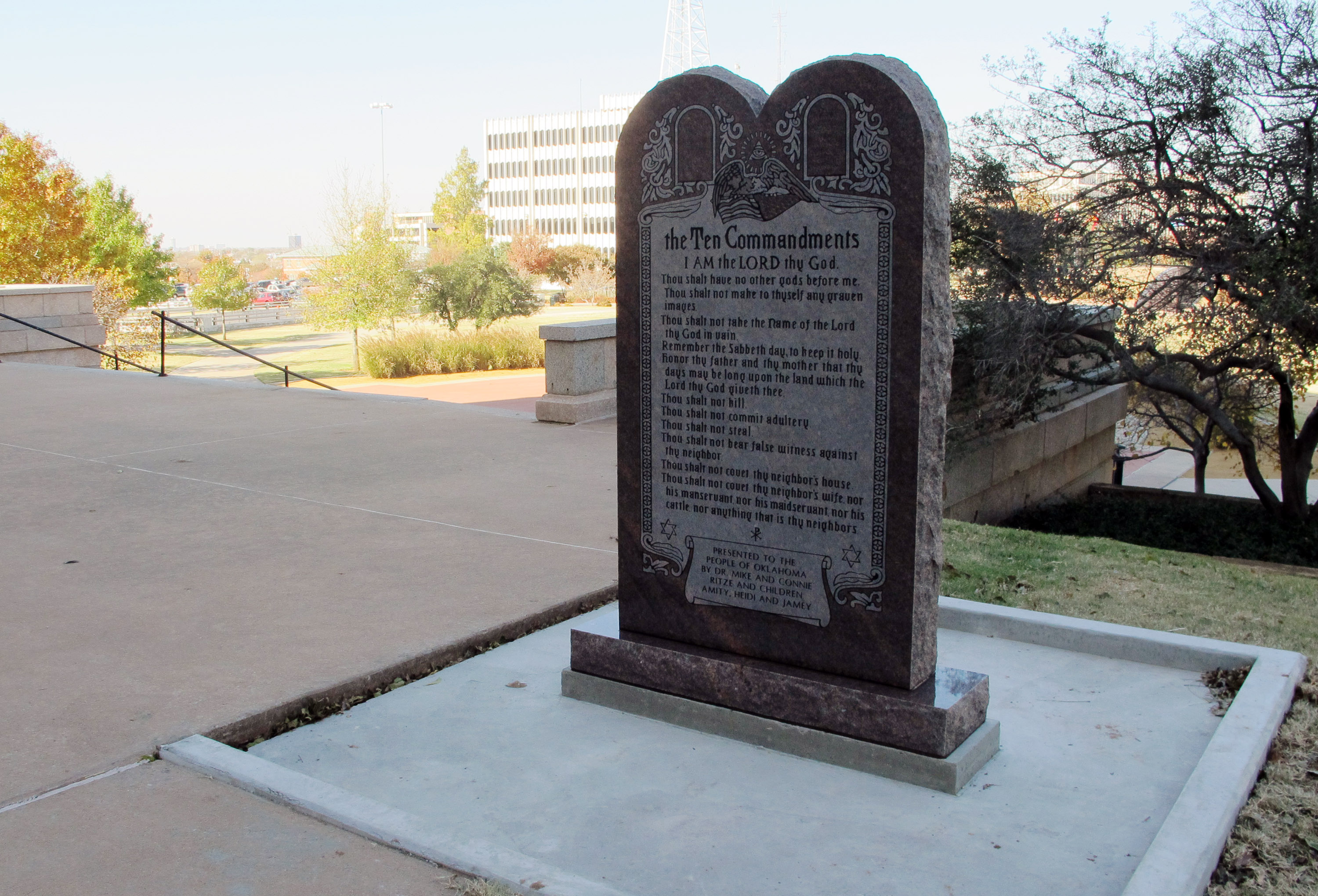 Oklahoma Satanists Seek To Put Monument On Capitol Steps, Next To Ten ...