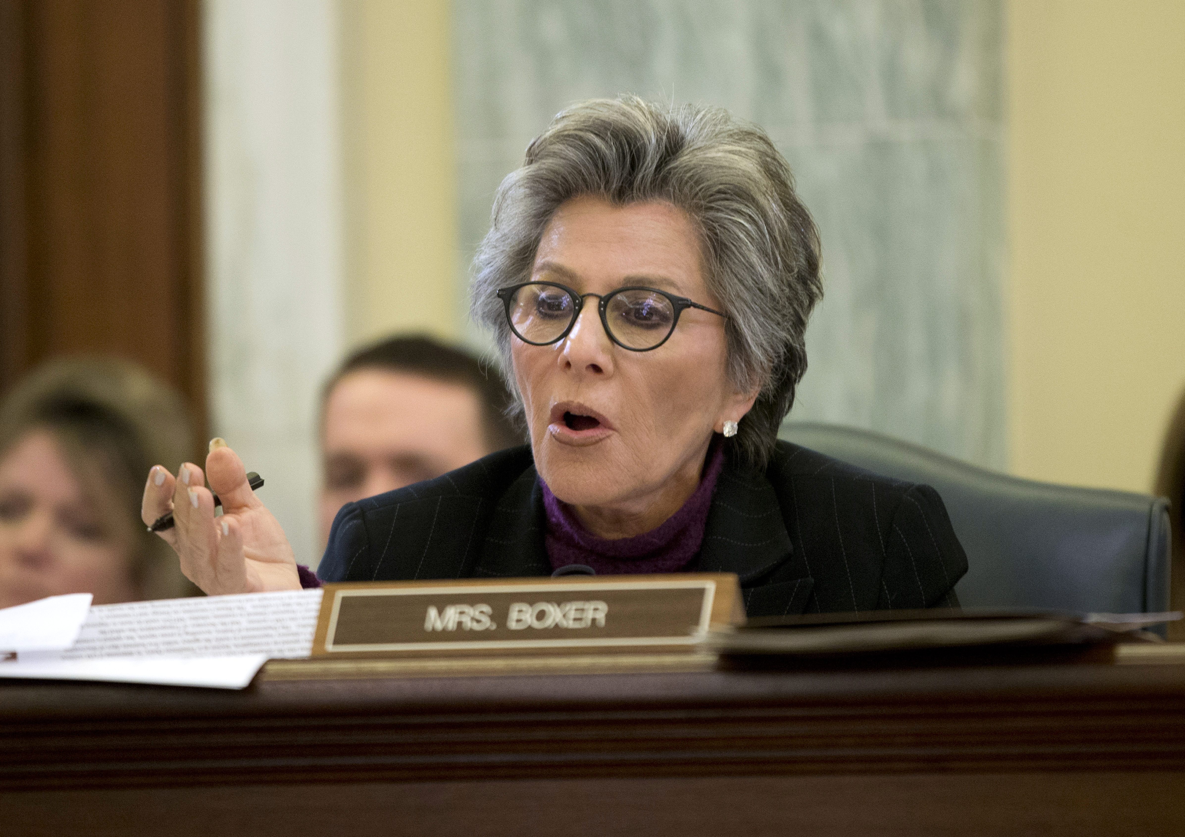 Sen. Boxer Tears Into GOP Senator For Focus On Attacking Obama, Not ...