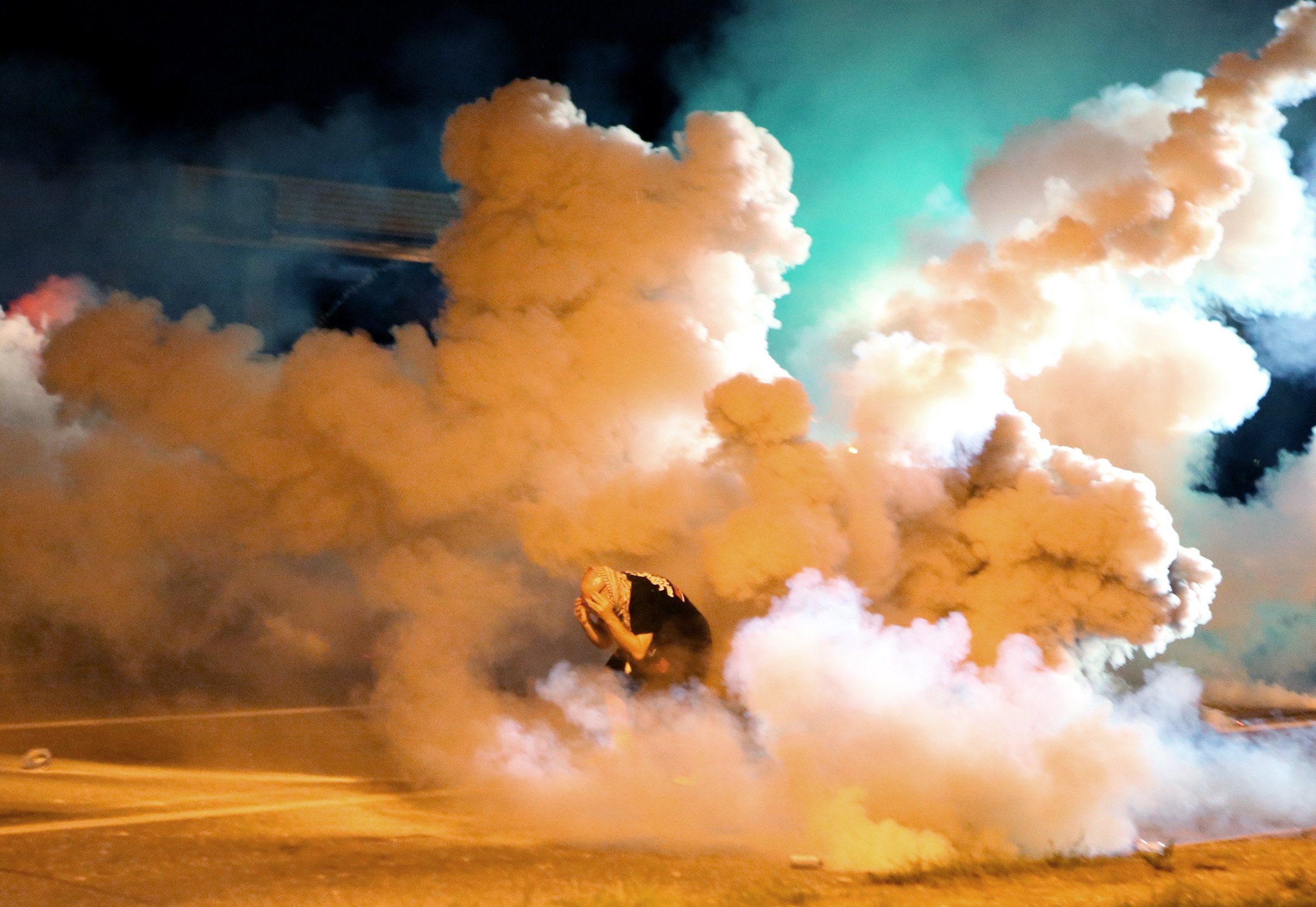 Police Use Tear Gas, Smoke Bombs In Another Night Of Unrest In Ferguson ...