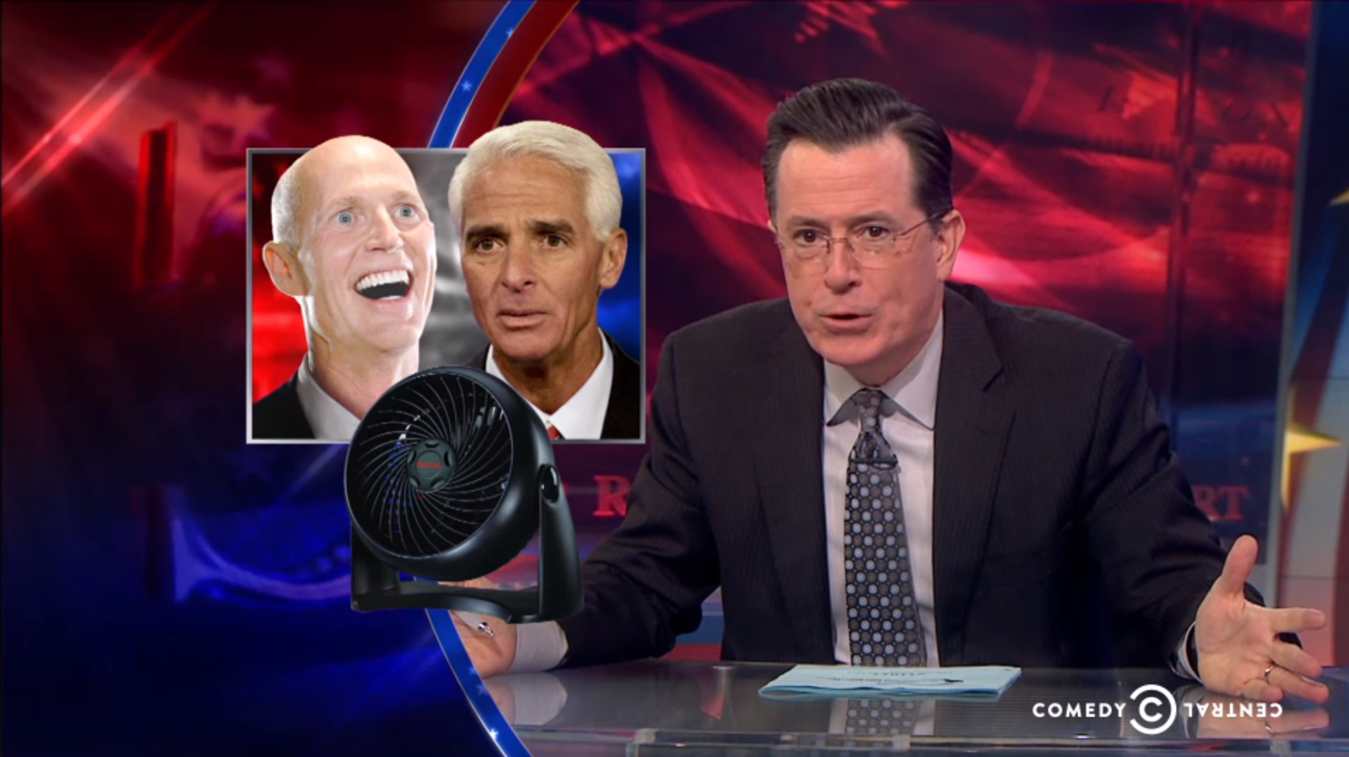 Colbert: Fangate Really Blew For ‘Python On Ecstasy’ Rick Scott (VIDEO ...