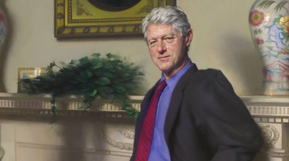 Painter: My Smithsonian Portrait Of Bill Clinton Has A Secret Lewinsky ...