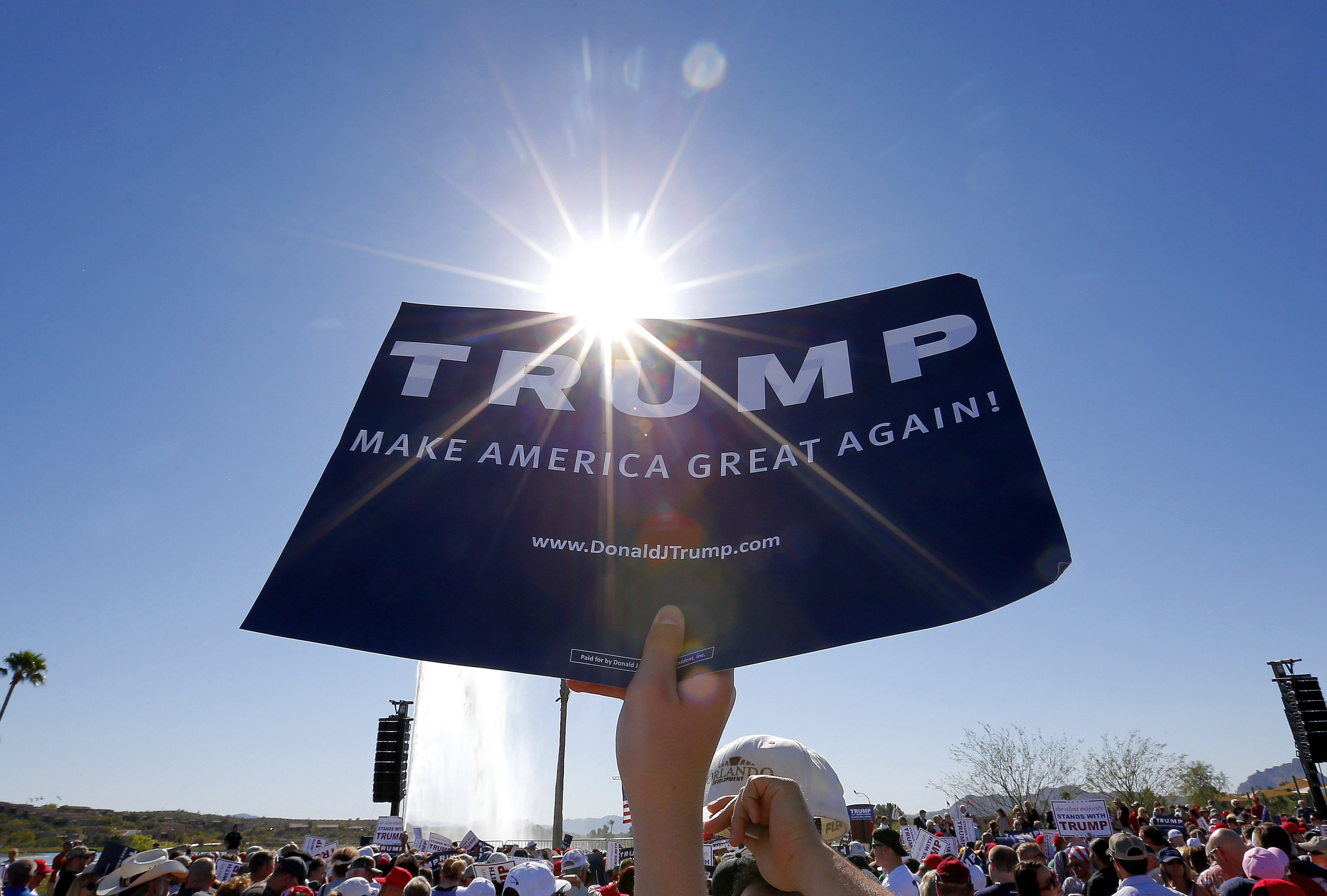 3 AZ Protesters Arrested After Route To Trump’s Rally Was Shut Down ...