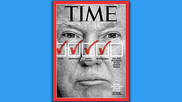 Trump Is On The Cover Of Time. Again. - TPM – Talking Points Memo