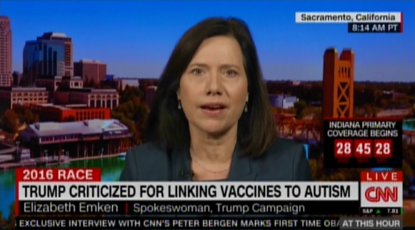 Trump Spox Tries To Recalibrate His Past Comments Linking Vaccines And ...