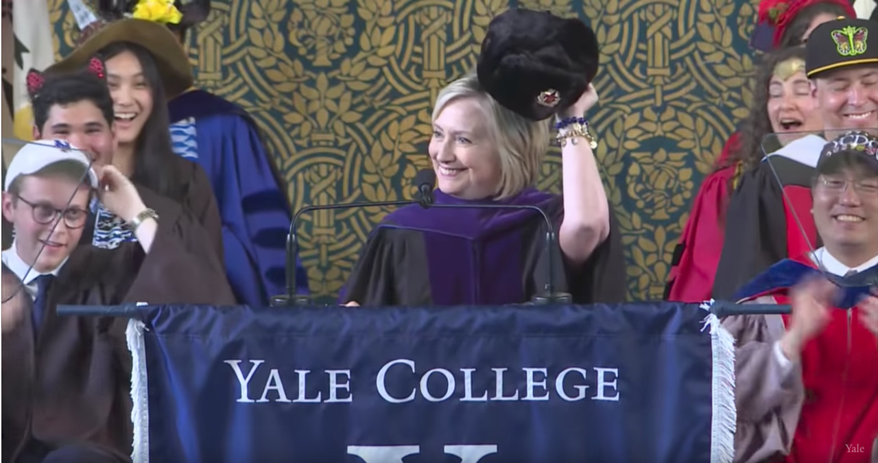 Hillary Clinton Pulls Out ‘Russian Hat’ To Jab Trump During Yale Speech ...
