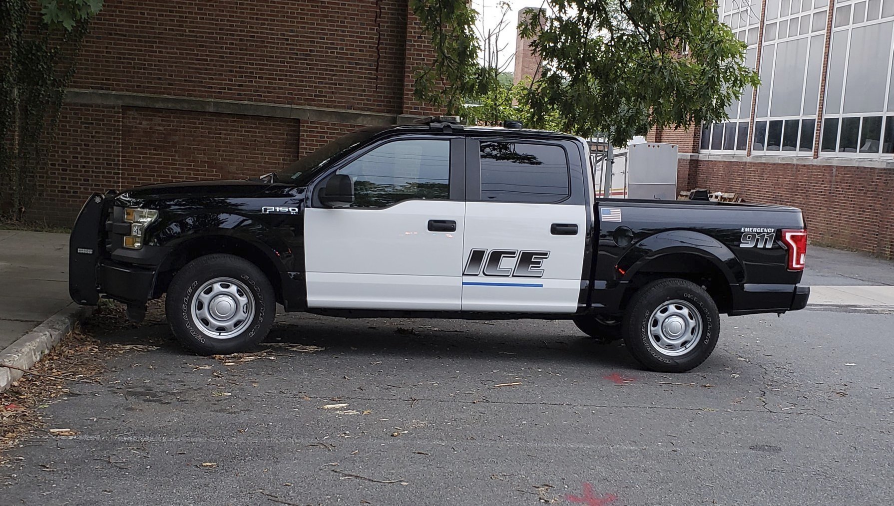 Princeton Police Pickup Truck With Incomplete ‘ICE’ Decal Causes Alarm ...