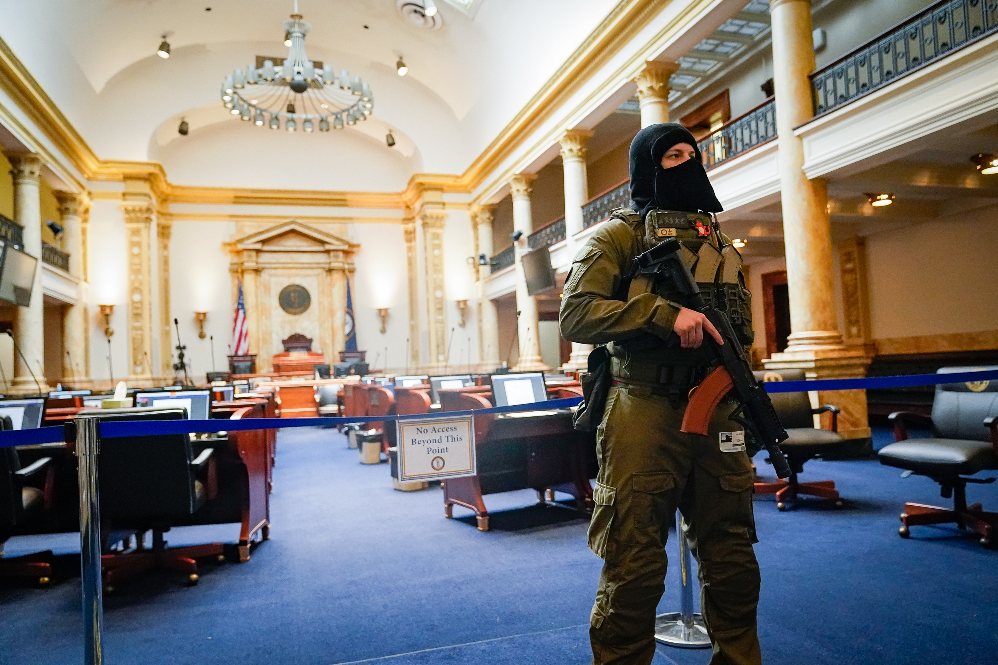 Gunmen, Some In Masks, Swarm KY Capitol For 2nd Amendment Rally - TPM ...