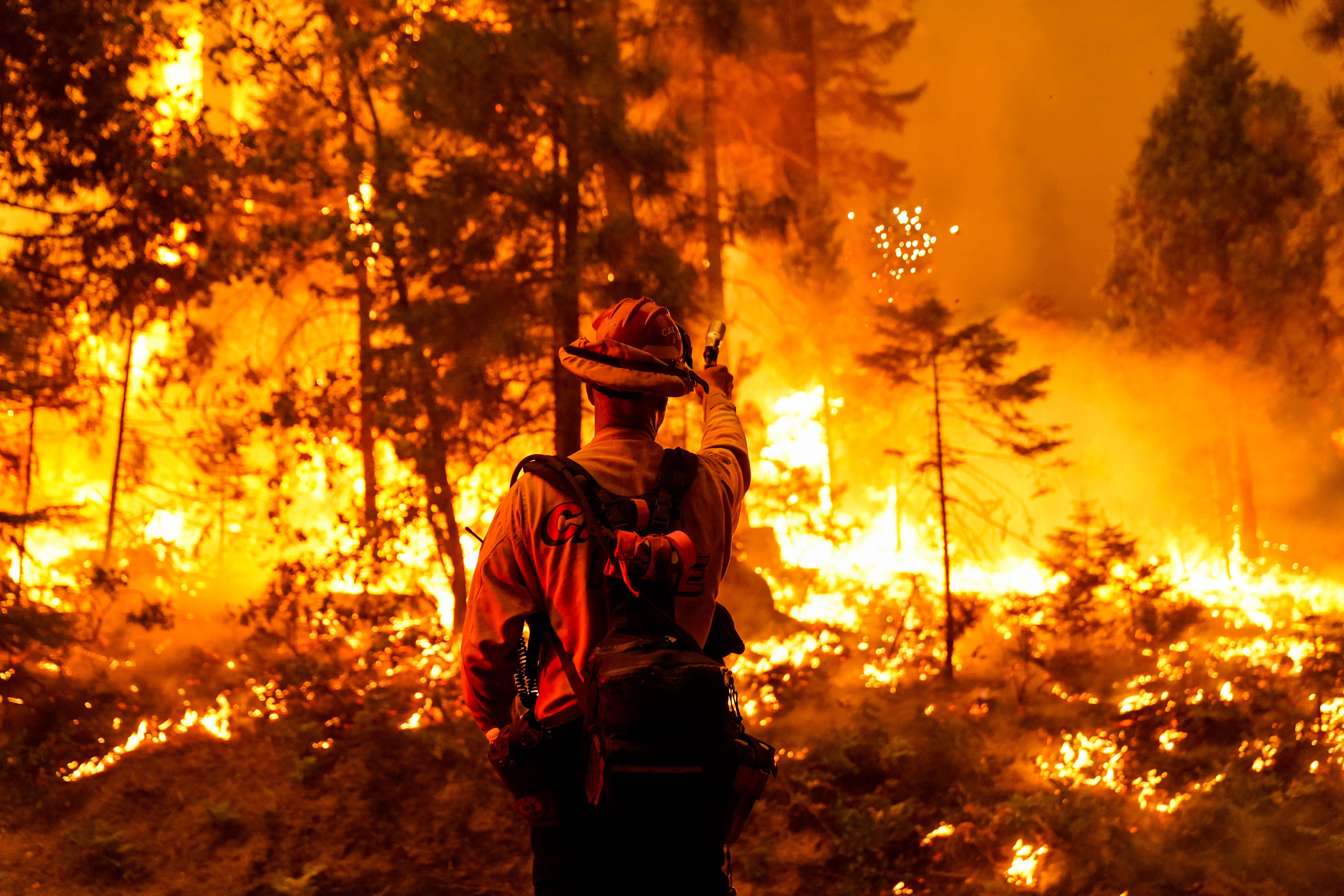 PHOTOS: Apocalyptic Wildfires Engulf West Coast