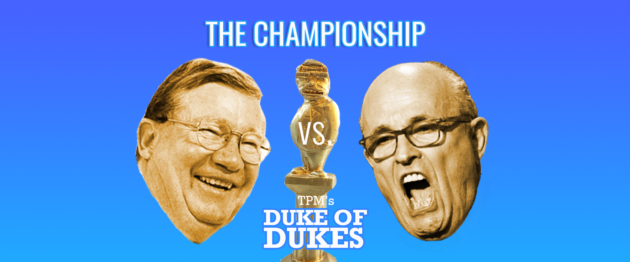 For All The Dukes: Rudy Giuliani And The Golden Duke Himself Make The ...