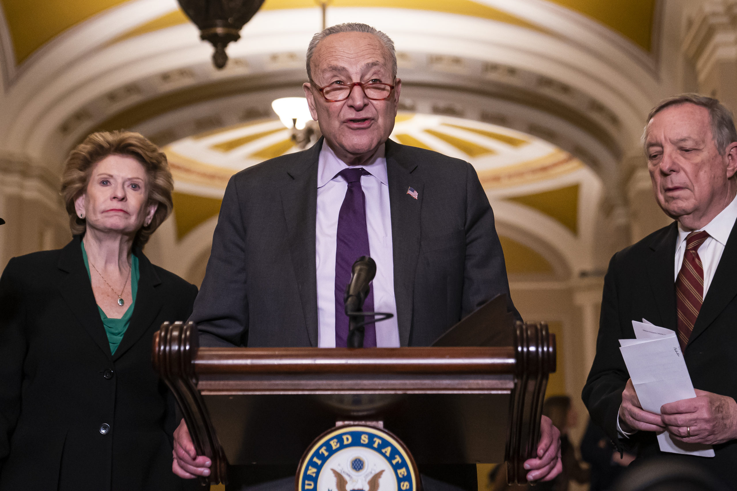Following News About GOPers Role In Election Overturning, Schumer ...