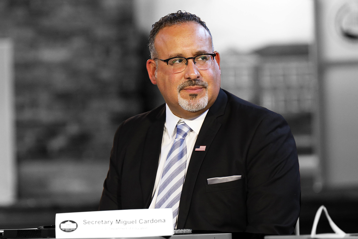 Education Secretary Cardona: The Right’s Classroom Culture Wars Are An ...