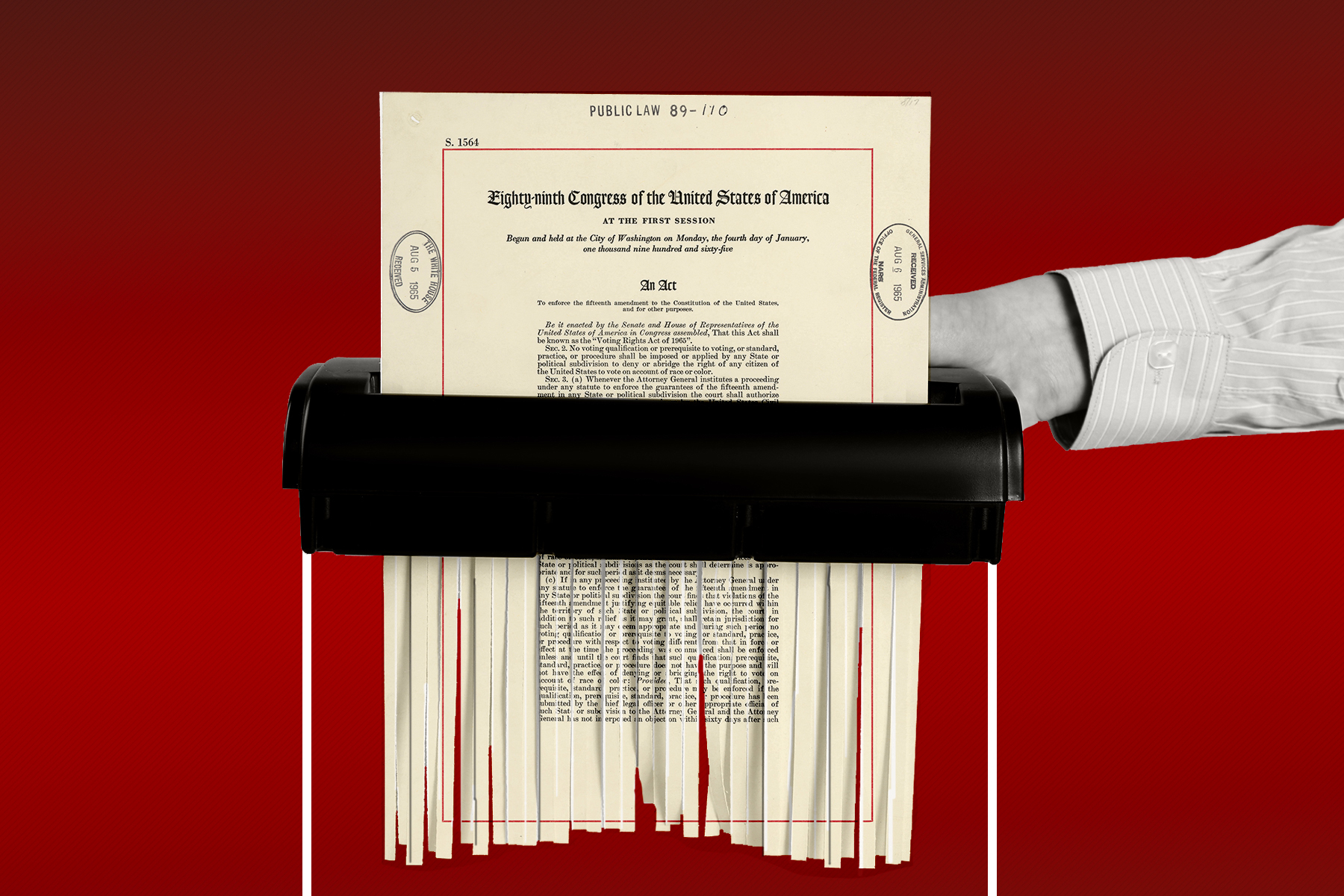 Trump Judges Decimate Voting Rights Act After Supreme Court Bat Signal
