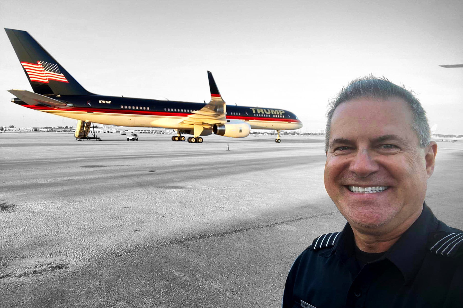 MAGA Diehard Vinny Caldara Returns As A Pilot For Air Trump