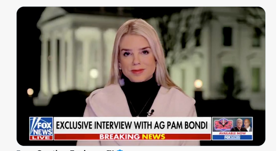 The White House Is Now Running The Justice Department