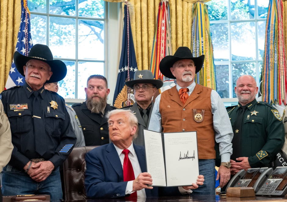 The New President of the National Sheriffs’ Association Participated in ...