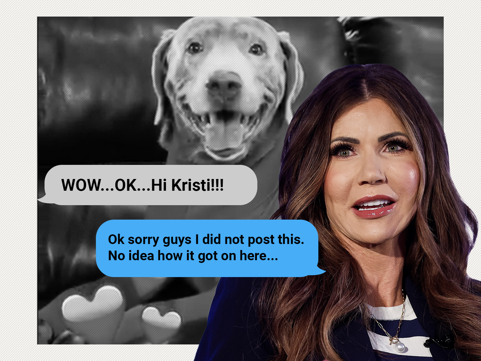 DHS Secretary Kristi Noem Seems To Have A Poorly Hidden Secret Facebook ...